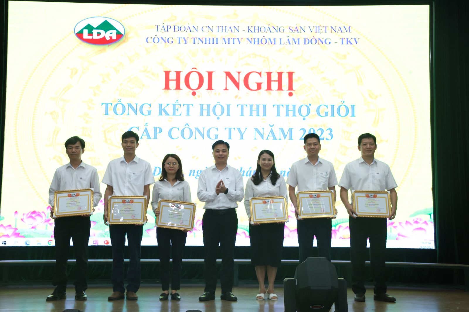 Công ty Nhôm Lâm Đồng vinh danh Thợ giỏi, Thợ giỏi xuất sắc cấp Công ty năm 2023